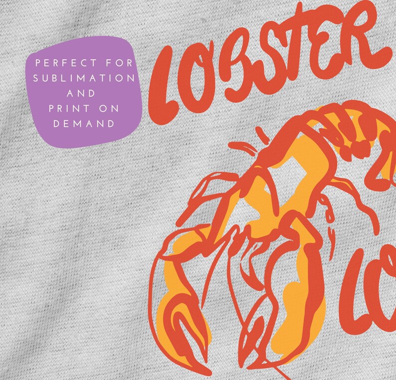 Lobster SVG Fisherman Astetic, Nautical Lobster, Sublimation Summer ...