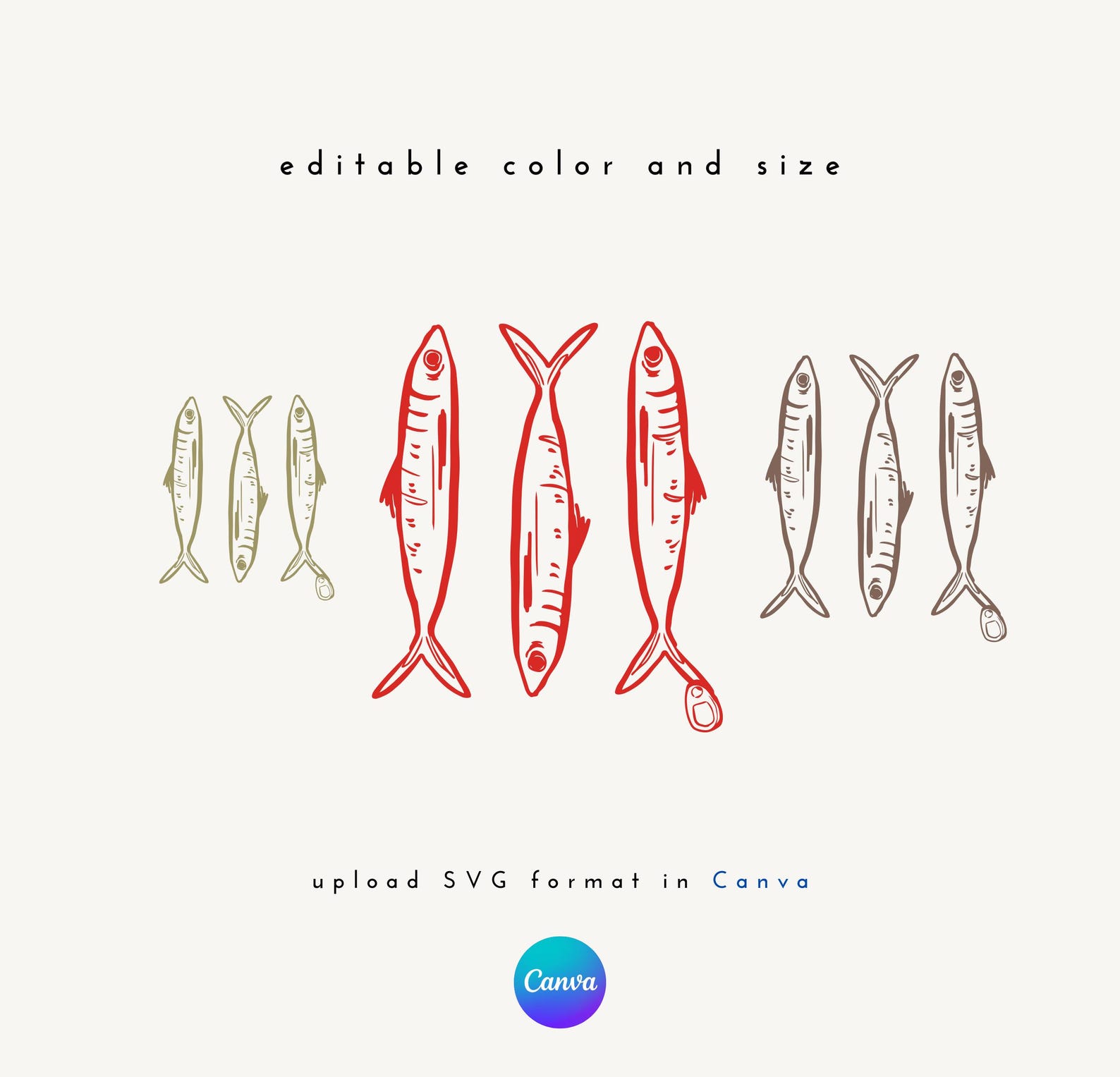 Sardine SVG Clipart, Fisherman Astetic Tshirt, Sardines Social Club ...