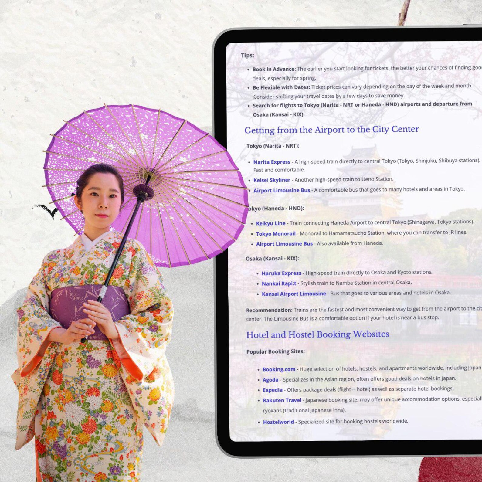 14 Day Japan Itinerary Japan | Travel Itinerary Template | Travel Guide ...