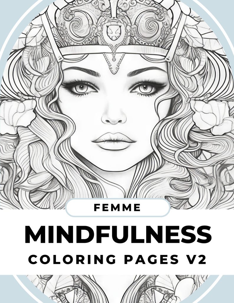 Femme Coloring Pages | 20+ Printable Inspirational Women Coloring ...