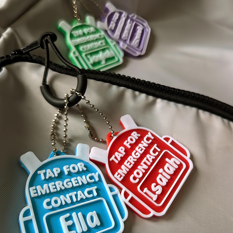 Nfc Keychain - Etsy