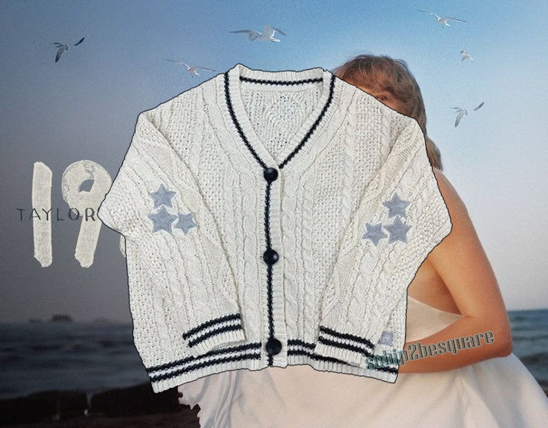 Folklore Cardigan Taylor Swift Cardigan Taylor Swiftie Merch - Etsy Canada