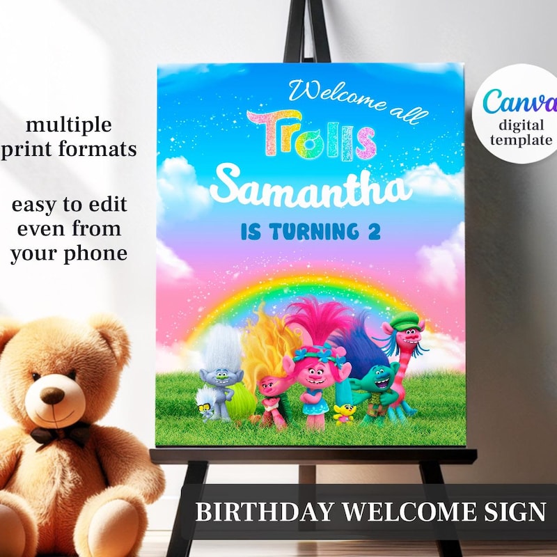 Trolls Poster - Etsy