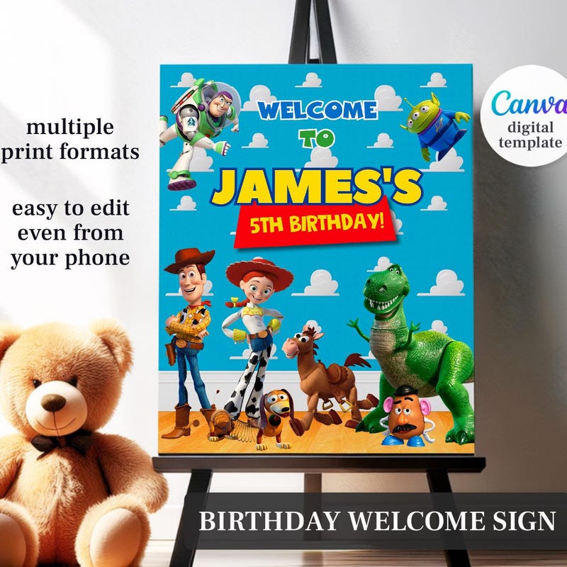 Toy Story Banner - Etsy