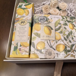 Lemon Themed Gift Box - Etsy