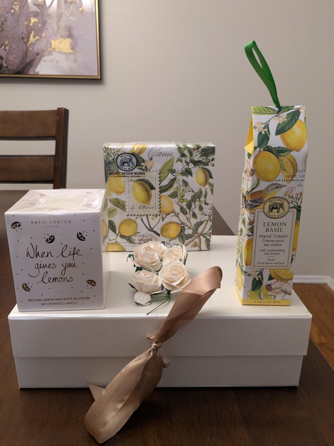 Lemon Themed Gift Box - Etsy
