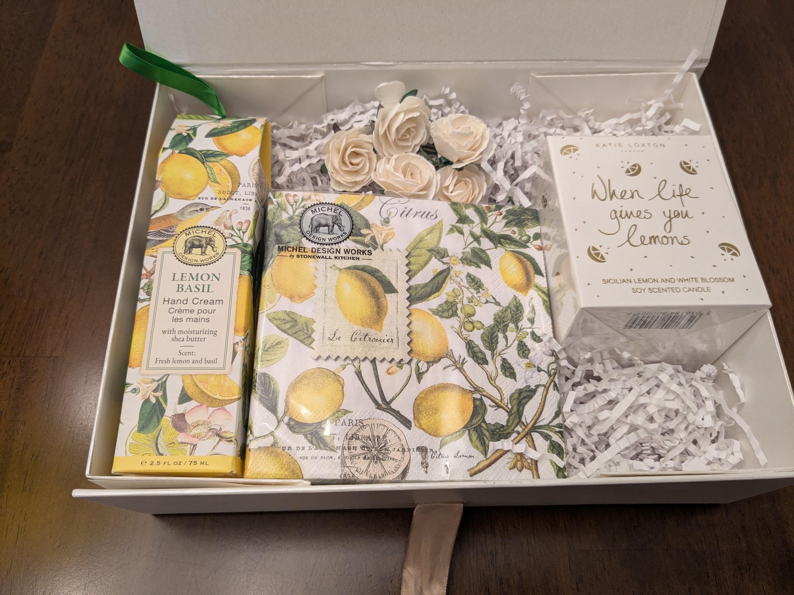 Lemon Themed Gift Box - Etsy