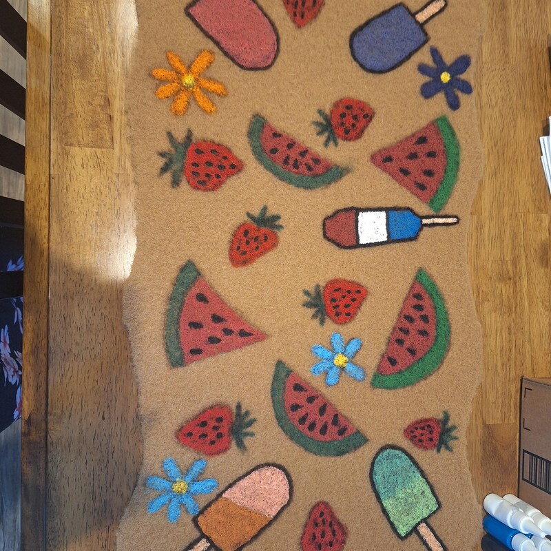 Painted Door Mats - Etsy