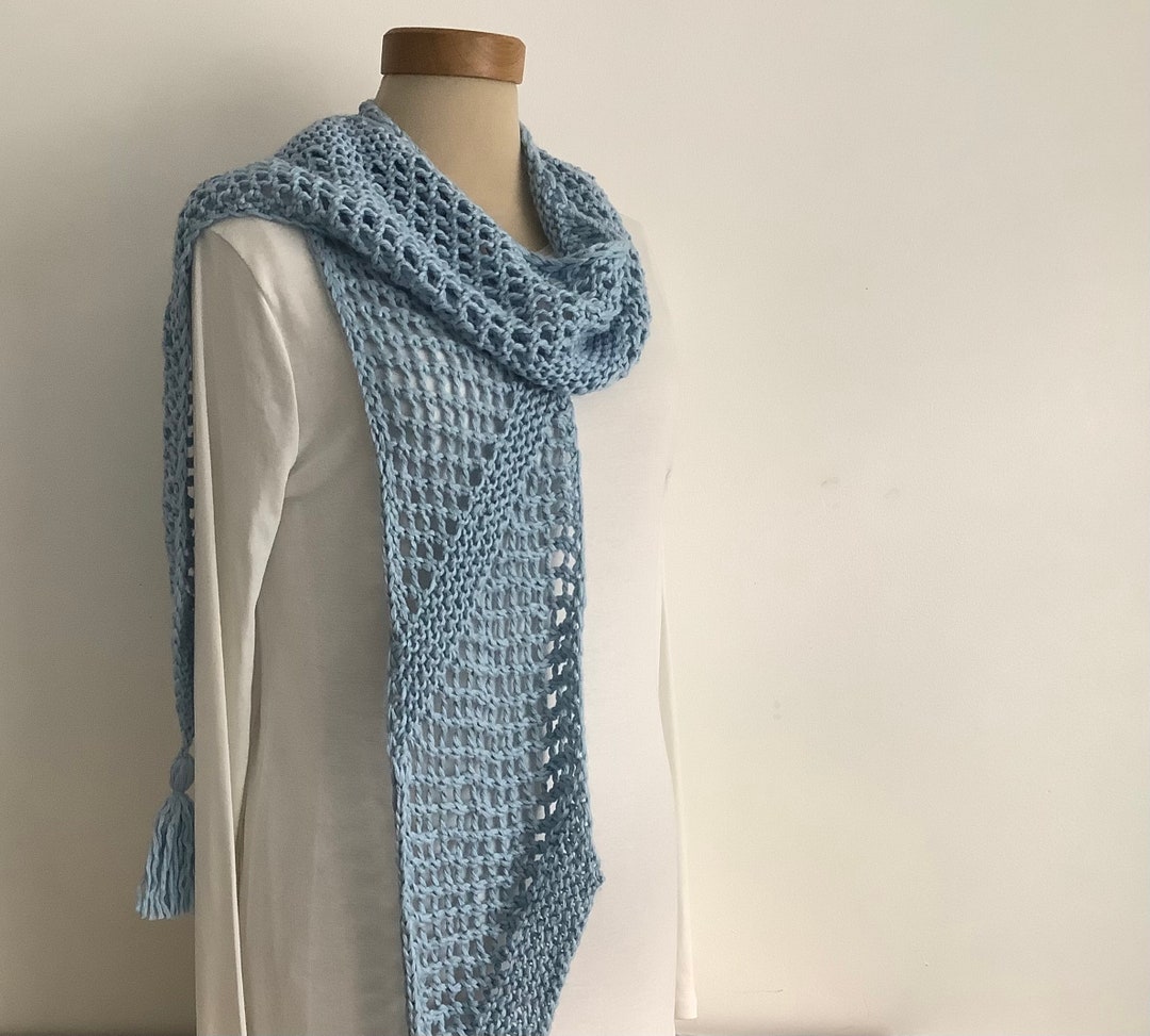 MAKO COTTON Scarf. All-seasons . Spring/ Autumn . Lightweight ...