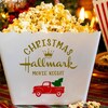 Personalized Popcorn Tub, Hallmark Christmas, Movie Night, Family Gifts ...