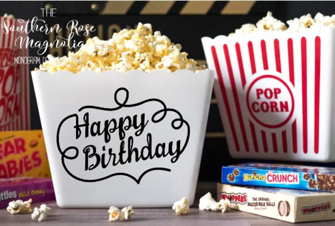 Happy Birthday Gift Basket, Corporate Gifts, Popcorn Gift Baskets ...