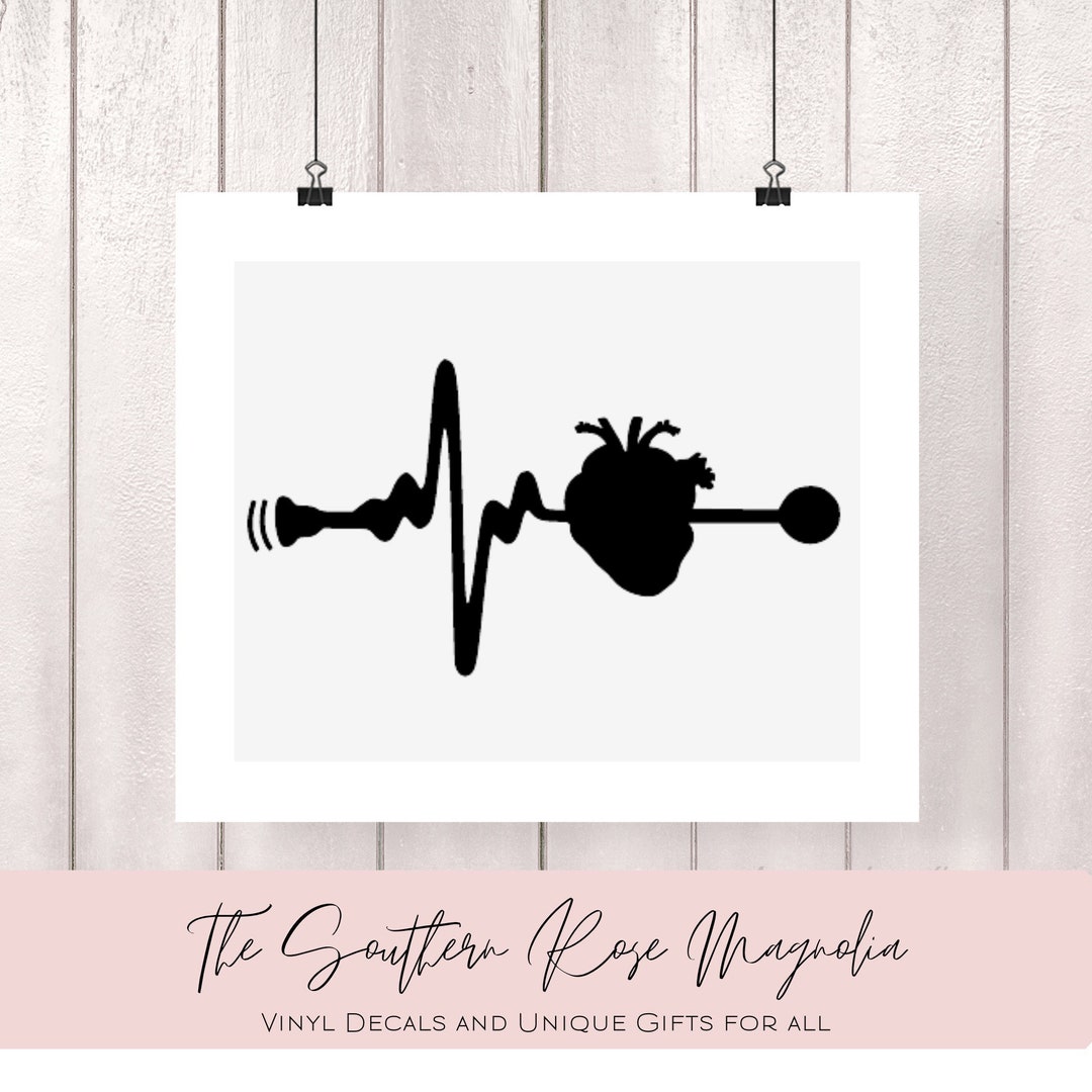 Cardiac Sonographer Decal, Ultrasound Decal, Cardiac Ultrasound Tech ...