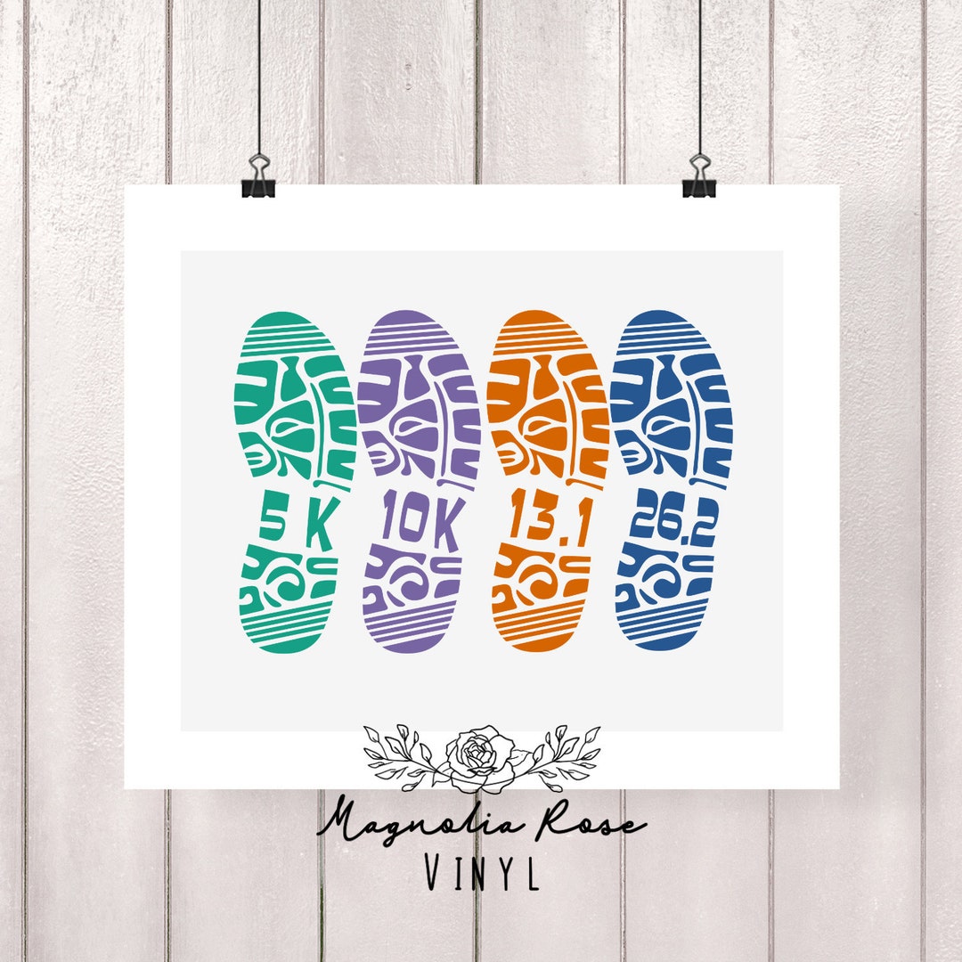 Running Decal Fitness Car Decal Fitness Decal 5k 10k - Etsy