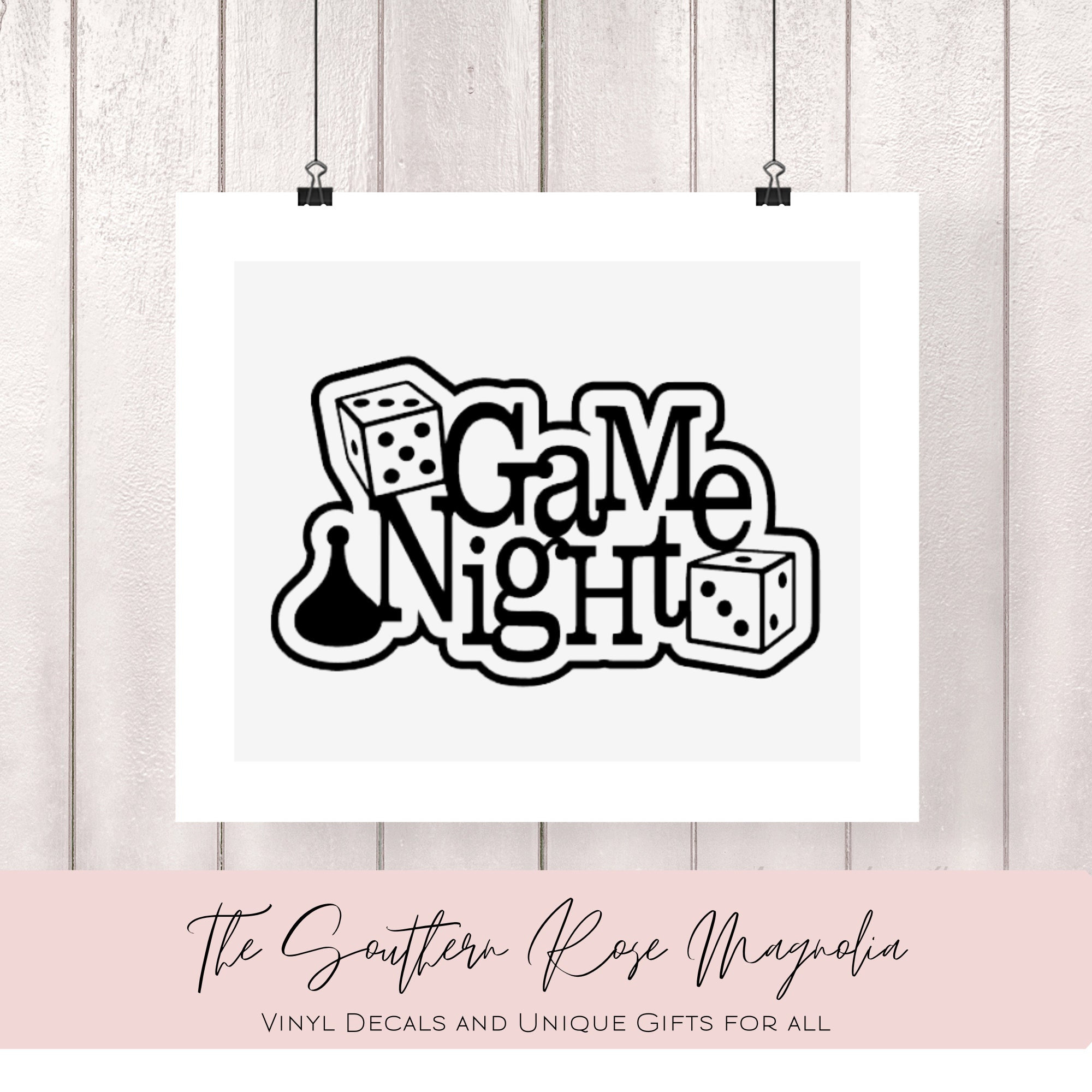 Family Game Night Clip Art