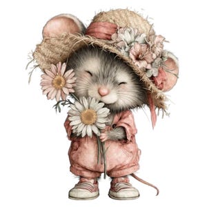 Spring Animal Illustration Set: Seasonal Nature Character Art 30 PNG - Etsy