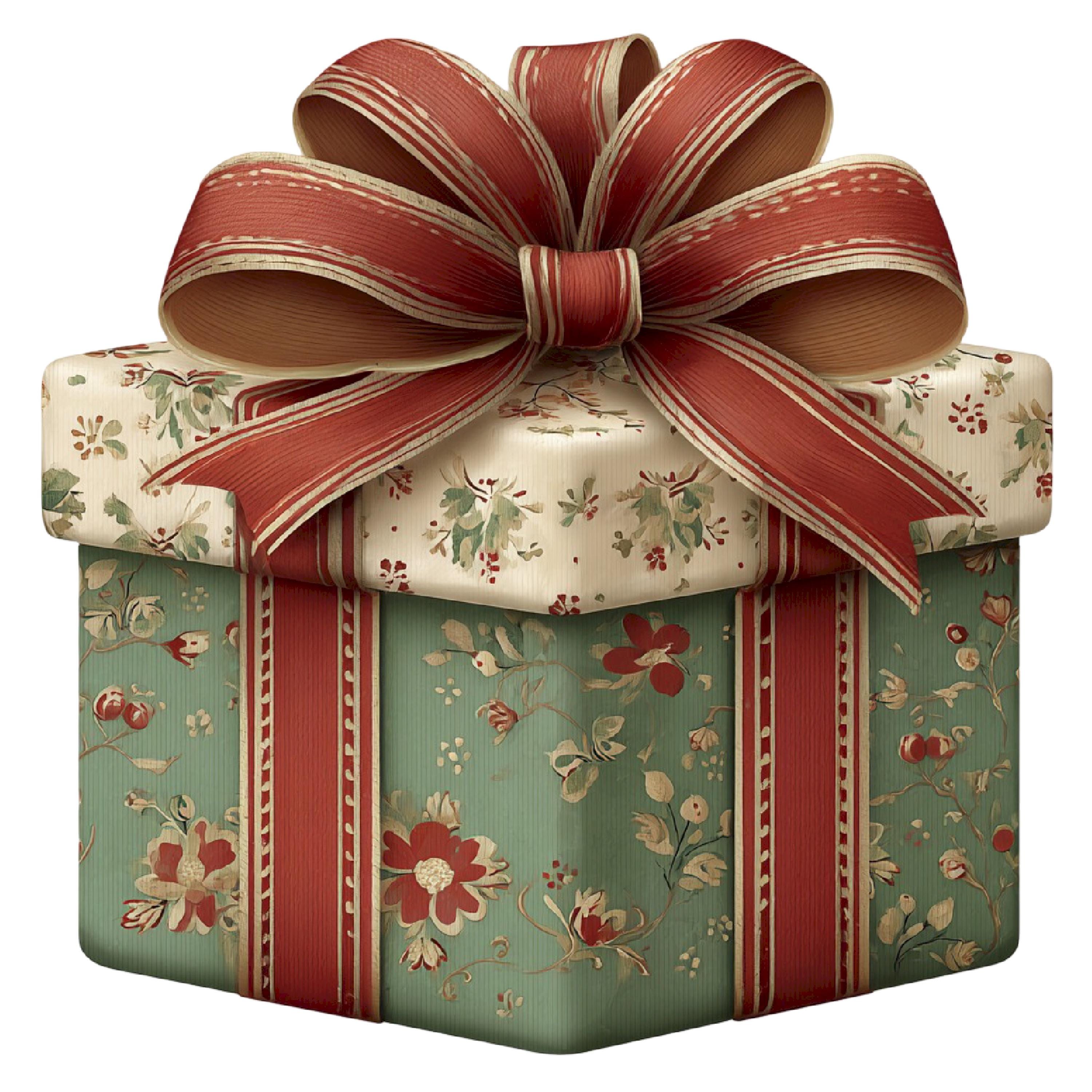 Christmas Gift Box Clipart – Festive Present PNG Bundle (digital ...