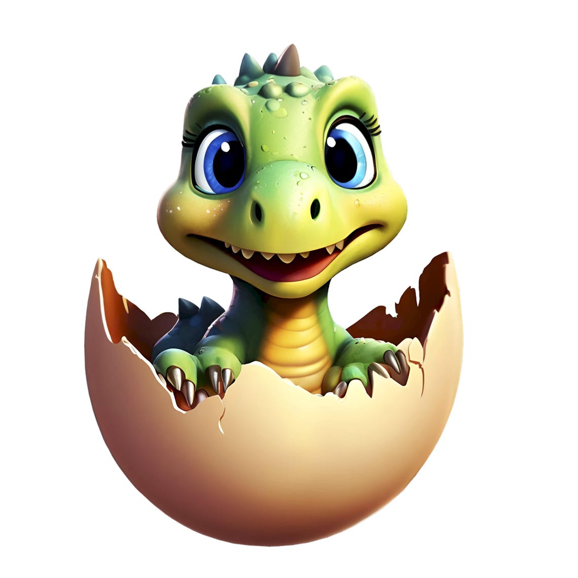 20 PNG Baby Dino Party Clipart, Digital Download ,digital Watercolor ...