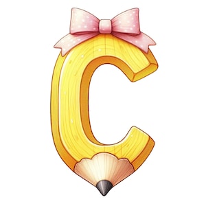 36 PNG Pencil Alphabet,back to School Alphabet,highresolution Images ...