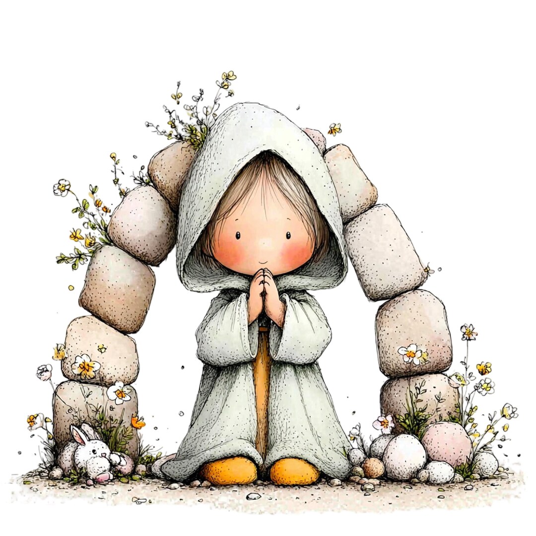 Christian Easter Illustration Set: Faith-based Religious Art 39 PNG - Etsy