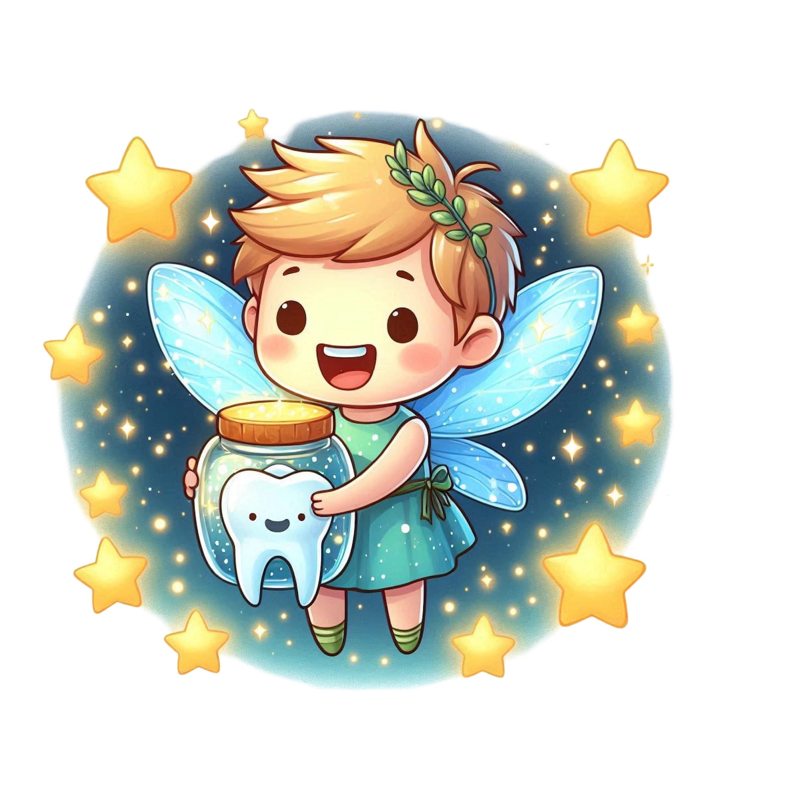 27 PNG Mascot Cute Tooth Fairy Clipart,scrapbook Images,watercolor ...