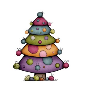 Whimsical Christmas Clipart – Cute Festive Holiday PNG Bundle (digital ...