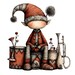 Whimsical Christmas Elf Clipart – Cute Holiday Helper PNG Bundle ...