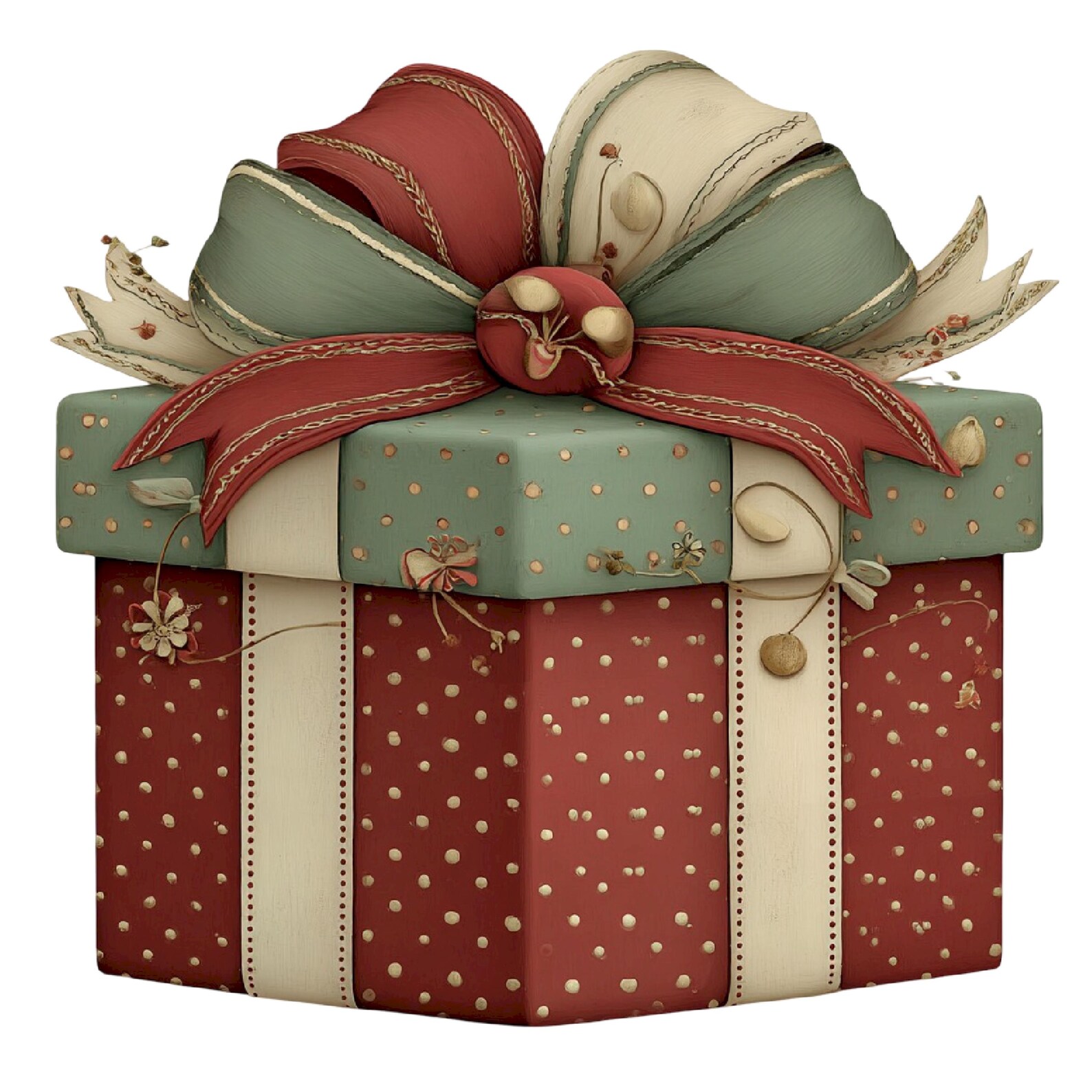 Christmas Gift Box Clipart – Festive Present PNG Bundle (digital ...