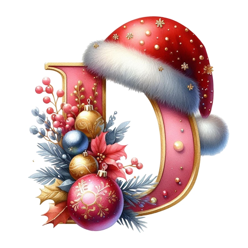 36 PNG Christmas Alphabet,christmas Clipart,christmas Alphabet PNG ...