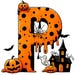 Halloween Alphabet Letters Clipart: Spooky A–Z PNG Images for ...