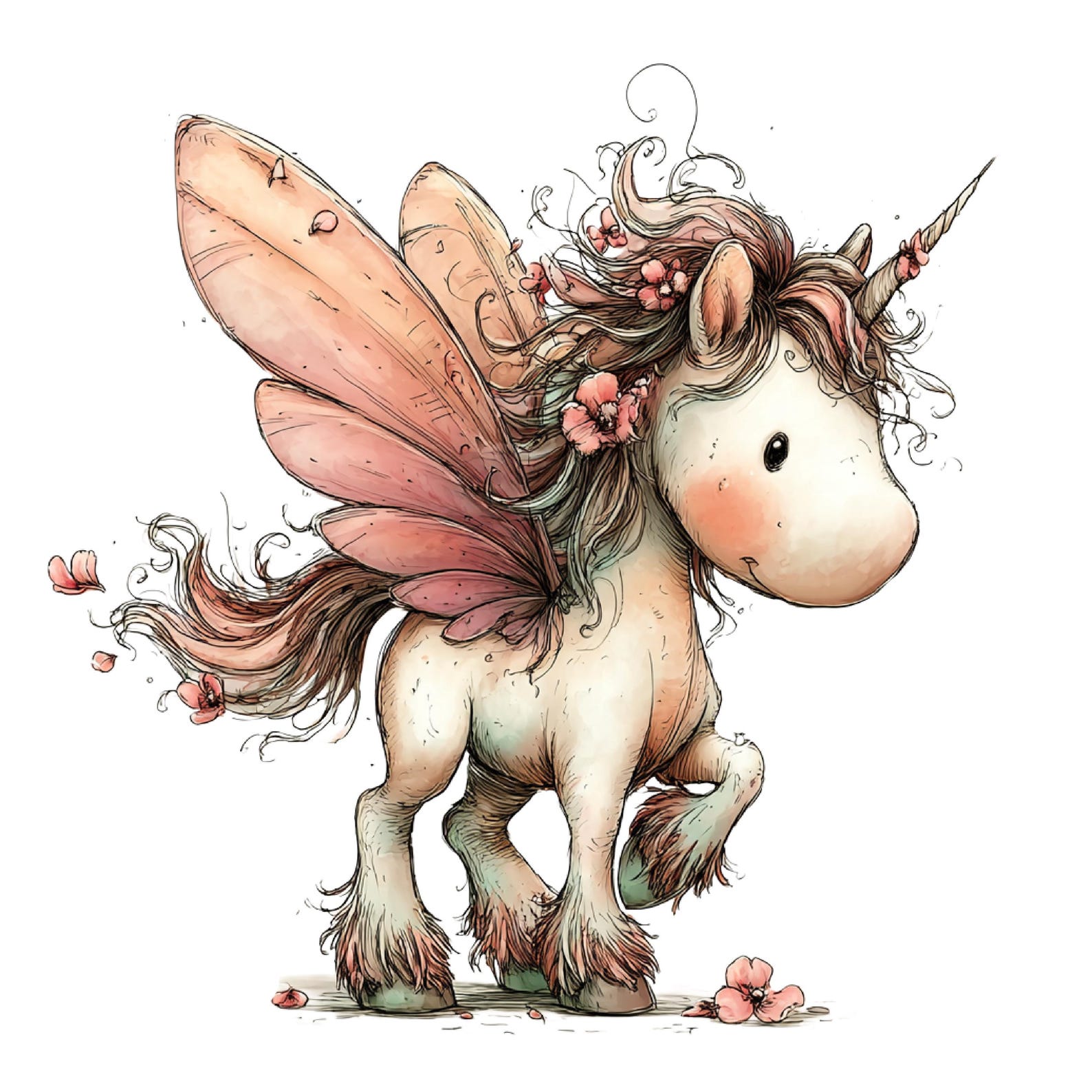 Springtime Animals Illustration Set: Seasonal Nature Character Art 30 ...