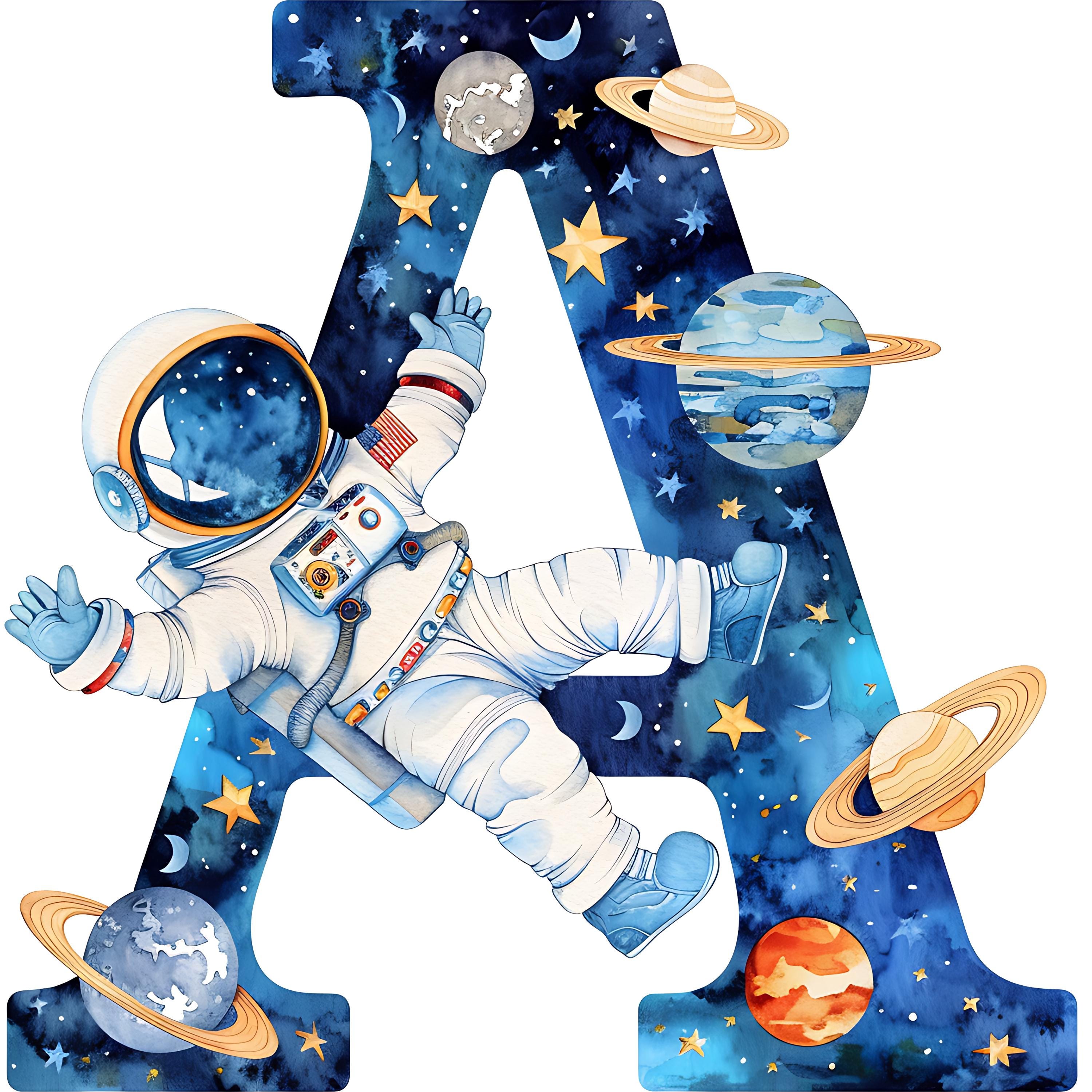 26 PNG Watercolor Space Alphabet,highresolution Images, Space Png ...