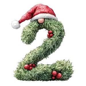 Christmas Gnomes Alphabet PNG – Festive Letter Clipart Bundle (digital ...
