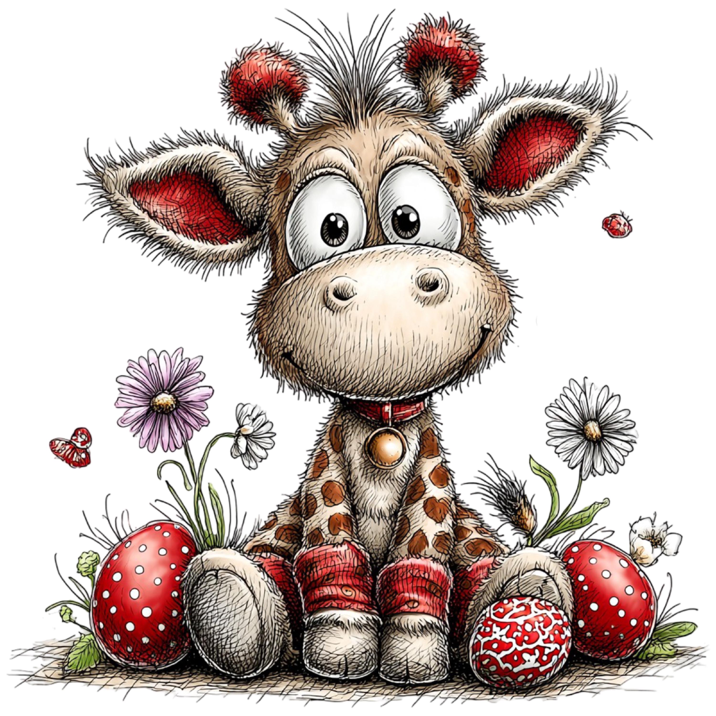 Whimsical Easter Animal Clipart Set: Spring Character Illustration ...