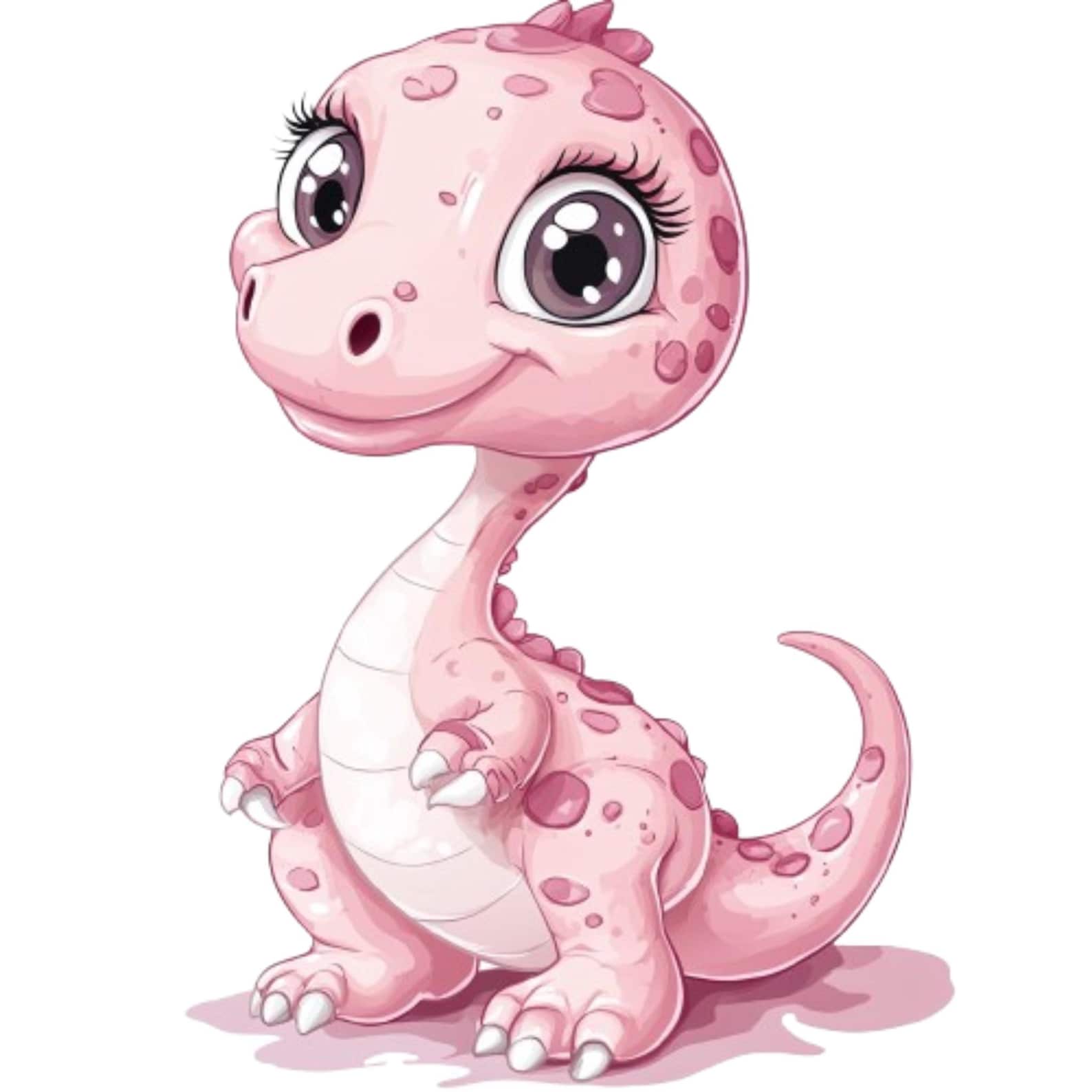 32 PNG Pink Dinosaur Baby Girl Dinosaur Clipart,dijital Download ...