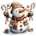 Playful Christmas Clipart – Whimsical Holiday Fun PNG Bundle (digital ...