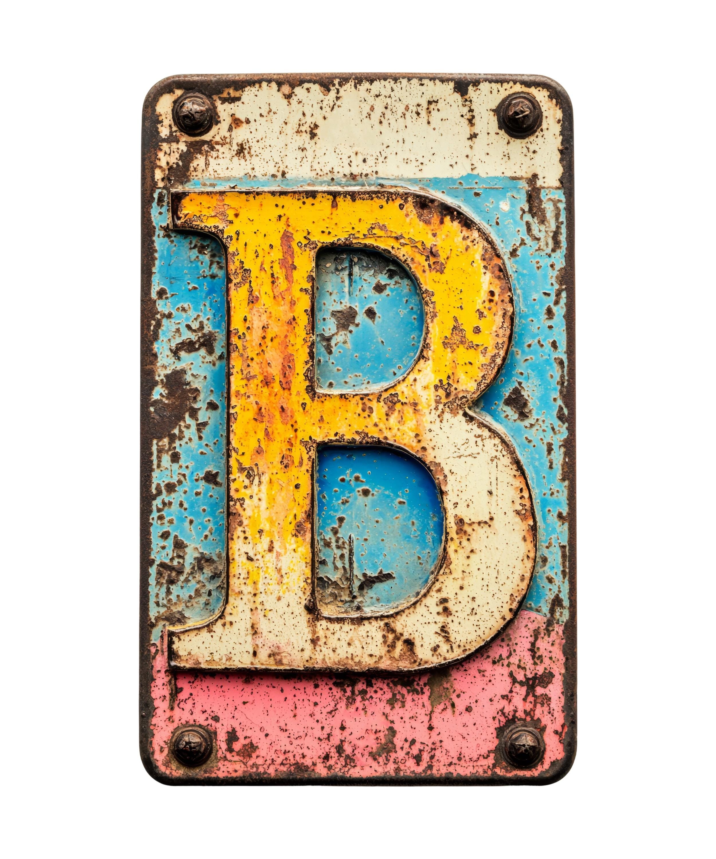 Metal License Plate Alphabet Clipart,36‑piece Vintage Auto Sign Letters ...