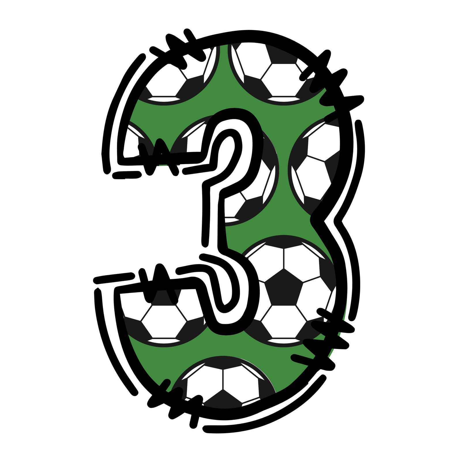 36 PNG Soccer Alphabet Set 4 Letters Clipart,soccer Clipart,watercolor ...