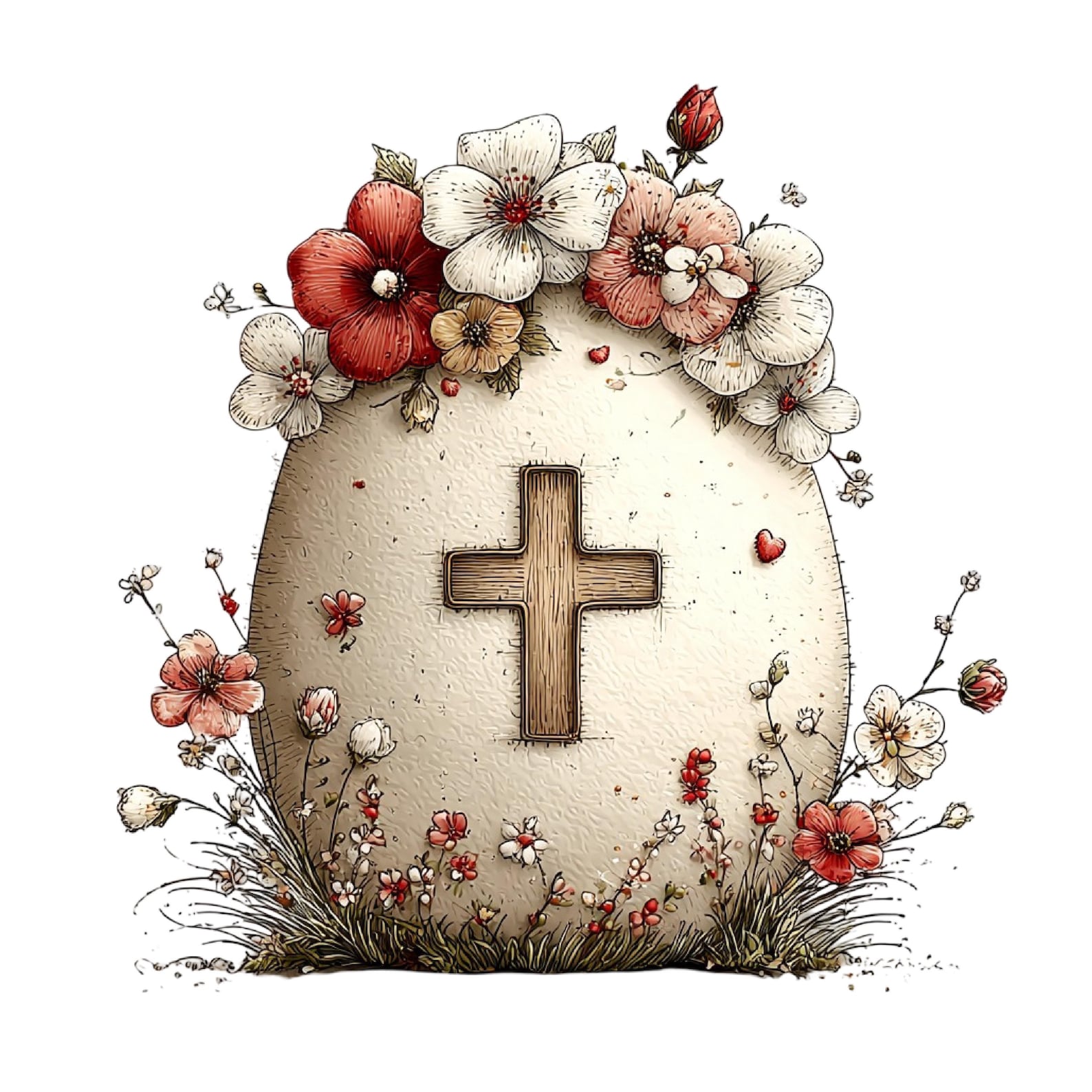 Christian Easter Illustration Set: Faith-based Religious Art 23 PNG - Etsy
