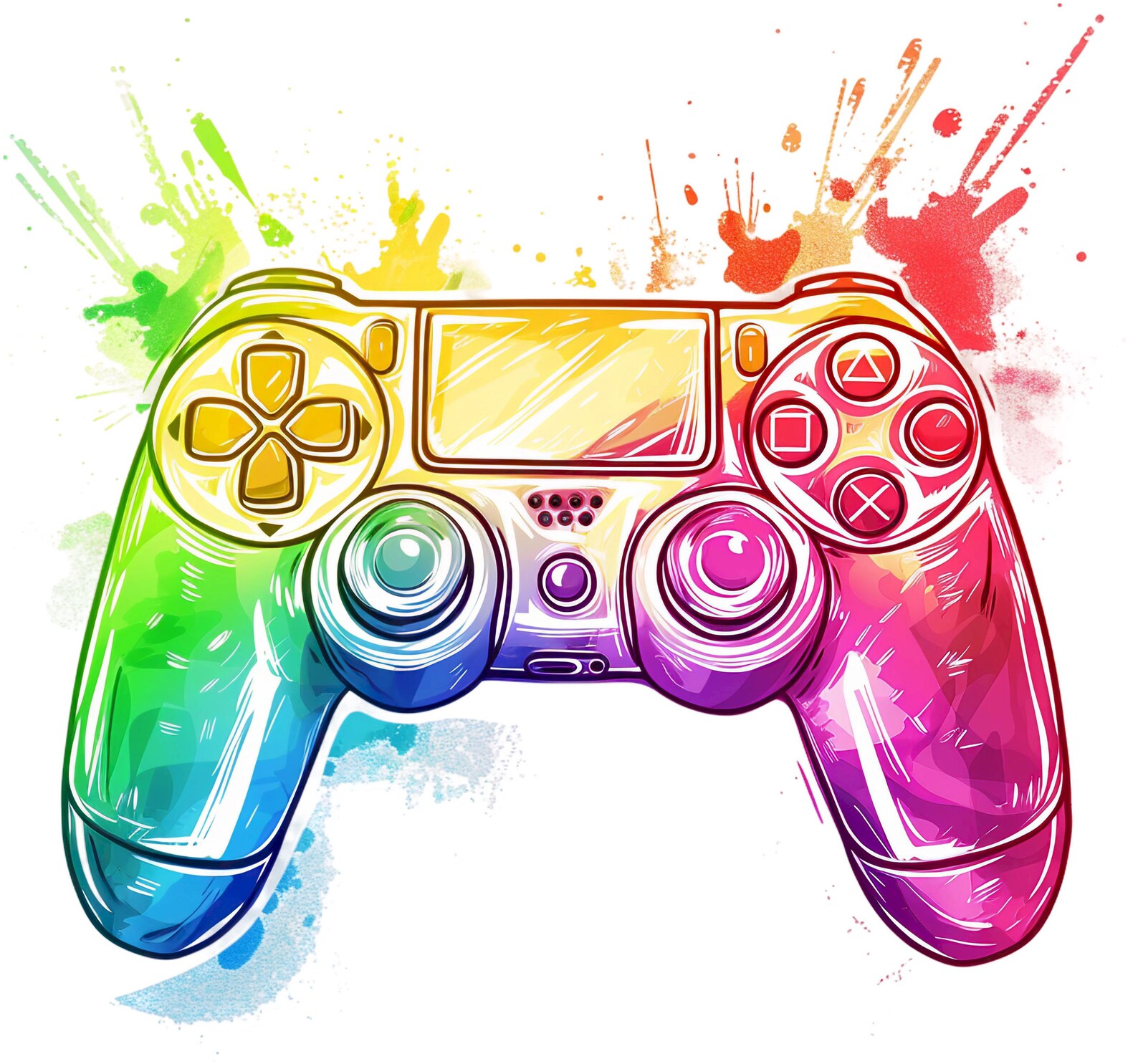 Game Controller Clipart – Cool Gamer PNG Set (instant Download) 39 PNG ...