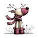 Christmas Whimsical Clipart: Holiday PNG Images (digital Download) 28 ...
