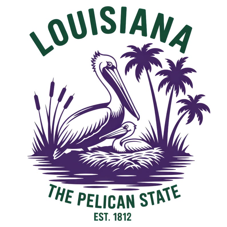 Retro US States Cityscape Icons Bundle: Vintage America Travel PNG Set ...