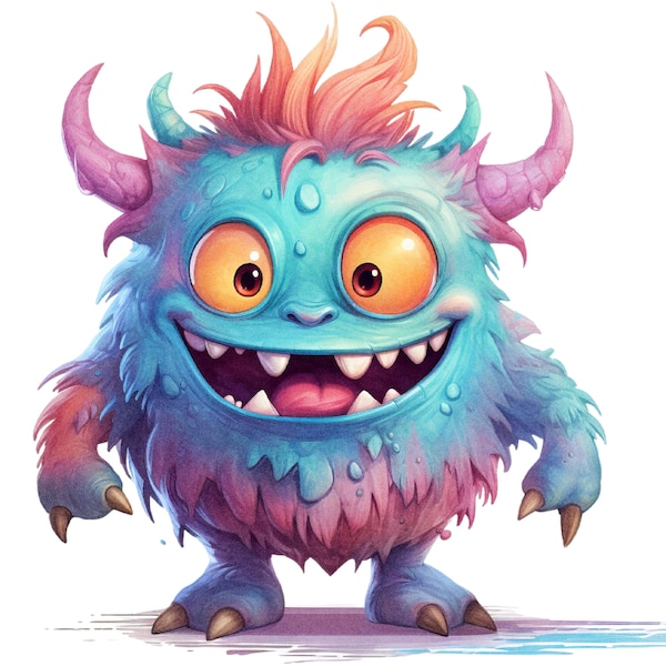 Monster Mash Cartoon Characters - Etsy