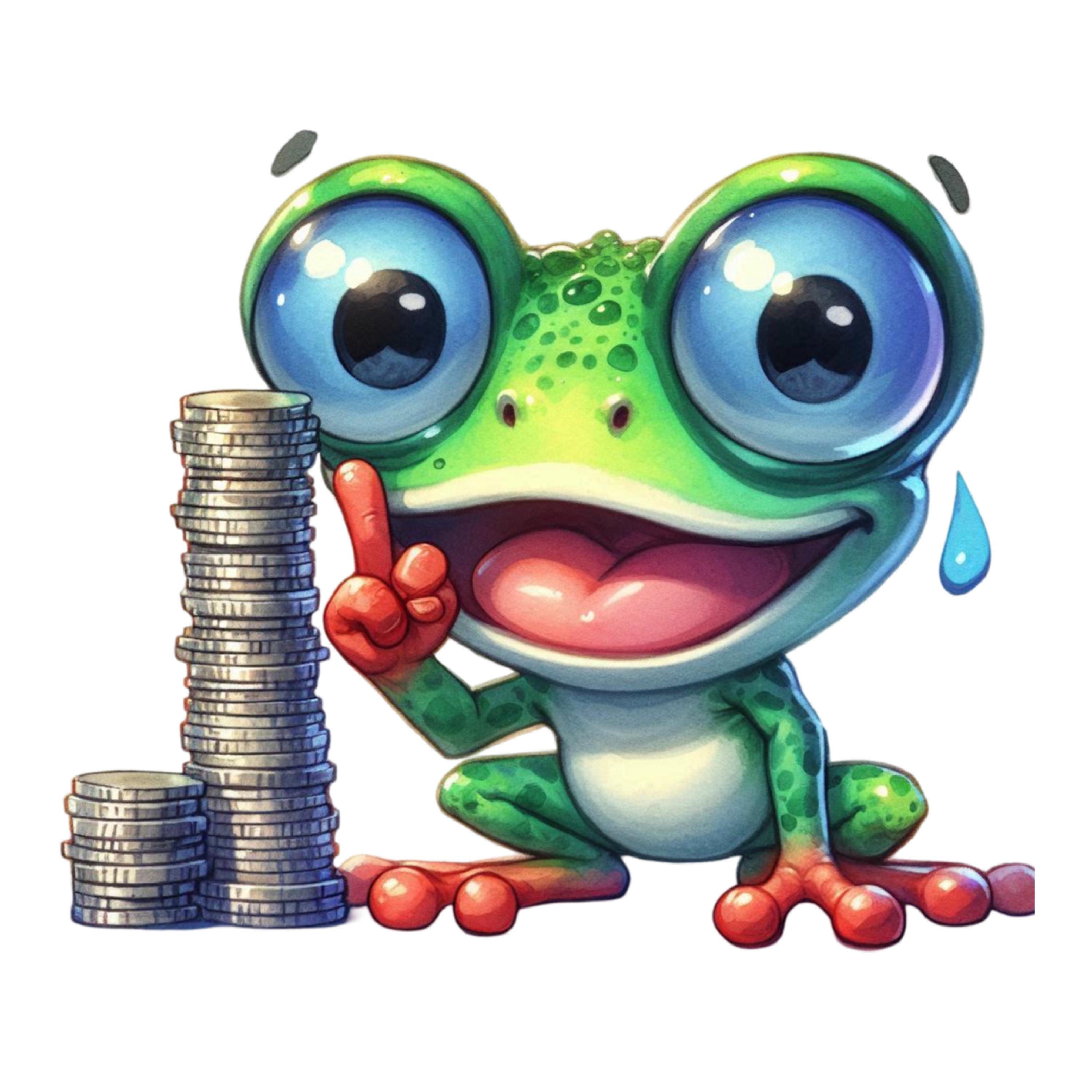 27 PNG Cute Frog Clipart Bundle, Funny Frog Clipart,watercolor Clipart ...