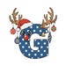 Christmas Alphabet Clipart Bundle – Festive Letter PNG Set (digital ...