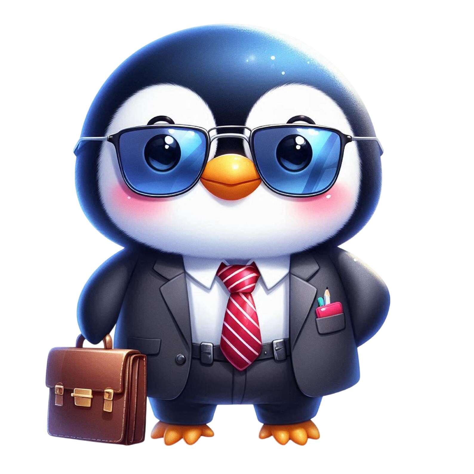 Back to School Animals Clipart: Teacher PNG Graphics (commercial Use ...