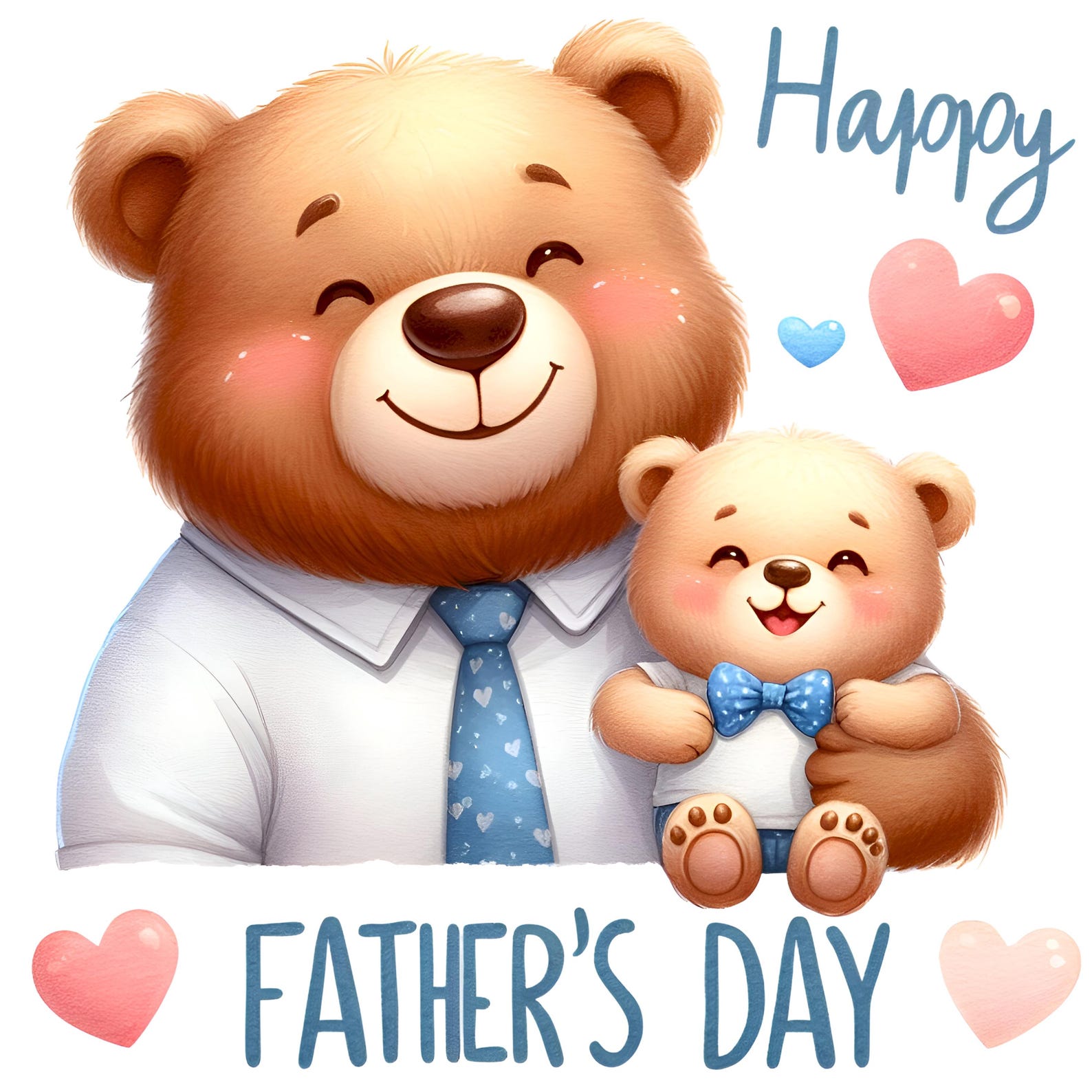 19 Png Happy Father S Day Clipart Dad And Baby Day Cute Animals