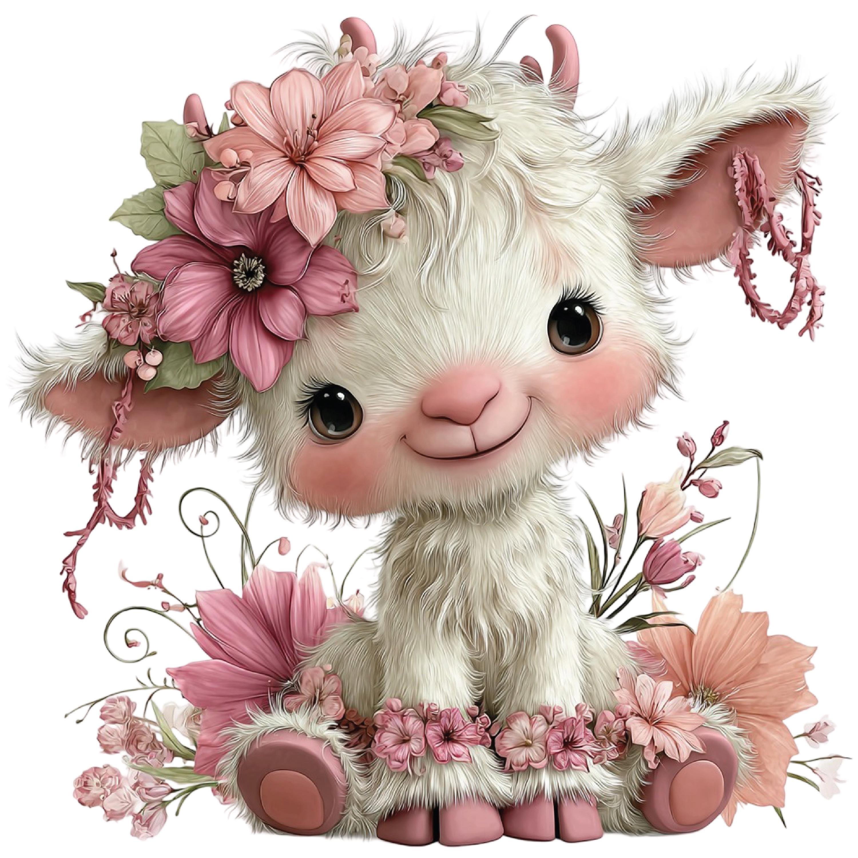 Spring Animals Clipart Set: Whimsical Seasonal Illustration Bundle 37 ...