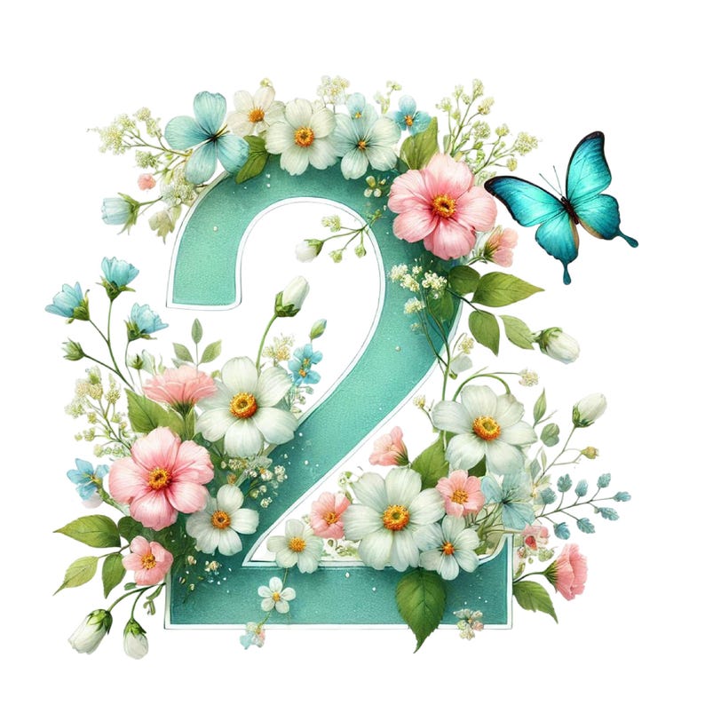 Watercolor Spring Alphabet Clipart – Floral Letter PNG Set (digital ...