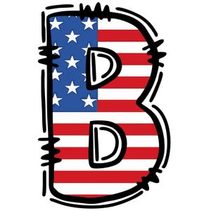 65 PNG 4th of July Alphabet Clipart Download,american Clipart,patriotic ...