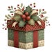 Christmas Gift Box Clipart – Festive Present PNG Bundle (digital ...